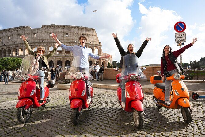 Rome: Vespa Tour with Photographer and Tiramisu treat - An Authentic and Fun Way to Discover Rome