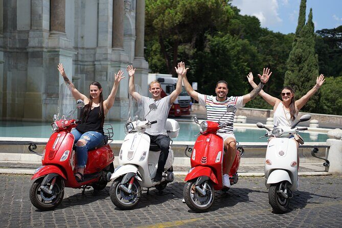 Rome Vespa Tour with Tiramisu - Exploring Rome on a Vespa: An Authentic and Fun Experience