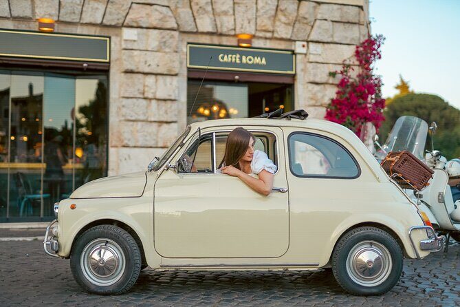 Rome Vintage Fiat 500 car Tour With Photographer - Key Points