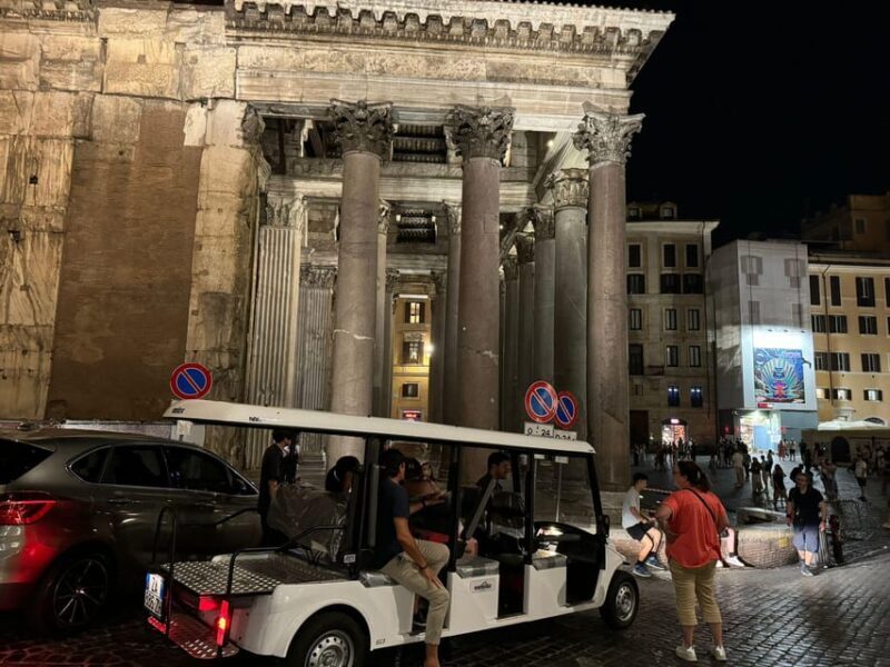 Rome's Golden Hour Golf Cart Tour - The Value of This Tour