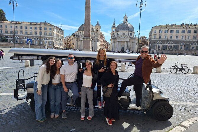 Romes Highlights on a Golf Cart Tour - Key Points