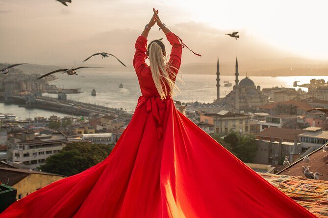 Rooftop Flying Dress Photo Shoot in Istanbul - Practical Tips for Booking & Participating
