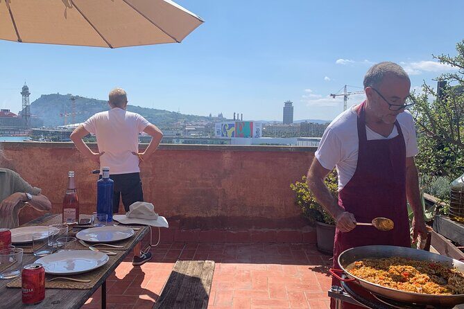 Rooftop Paella Seafood Cooking Class Experience in Barcelona - Practical Tips for Your Visit