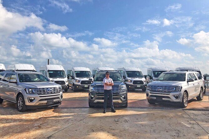 Round Transportation Cancun and Riviera Maya Shuttle Airport- Hotel- Airport - Key Points