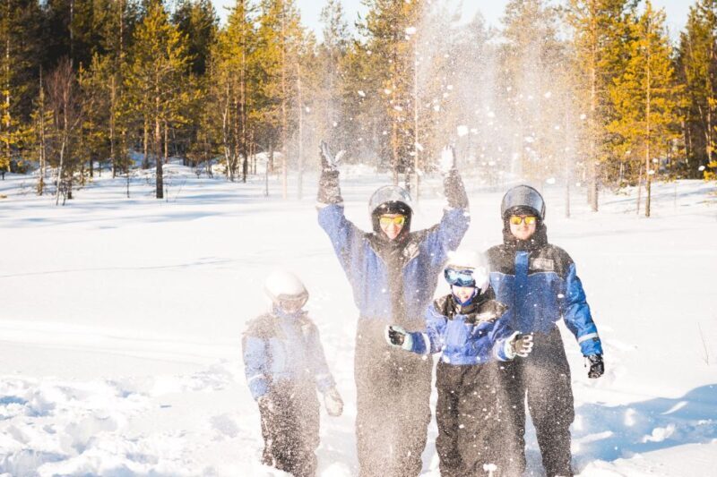 Rovaniemi: Family Snowmobile Safari with Campfire and Snacks - The Sum Up
