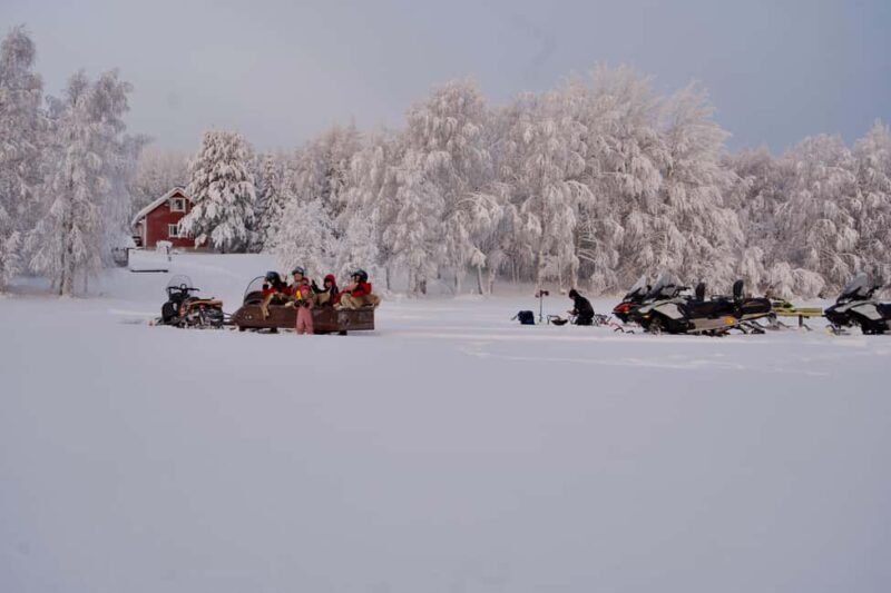 Rovaniemi: Ice Fishing and Snowmobile Tour with Snacks - What You Can Expect from the Tour