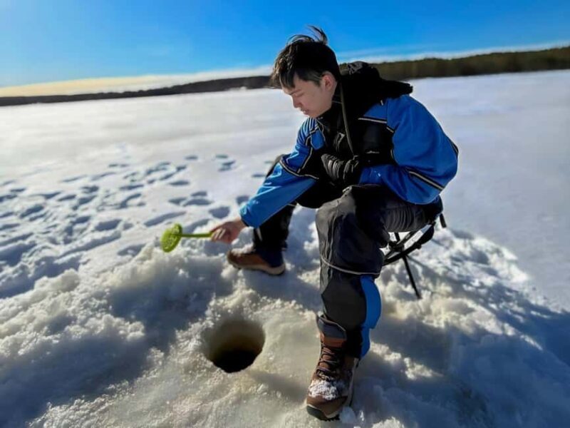 Rovaniemi: Ice Fishing from Private Lakefront Property & BBQ - What to Expect During the Tour