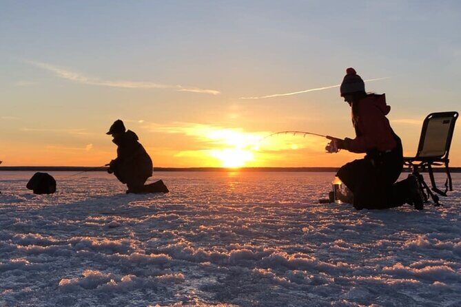 Rovaniemi: Ice Fishing from Private Lakefront Property & BBQ - Key Points