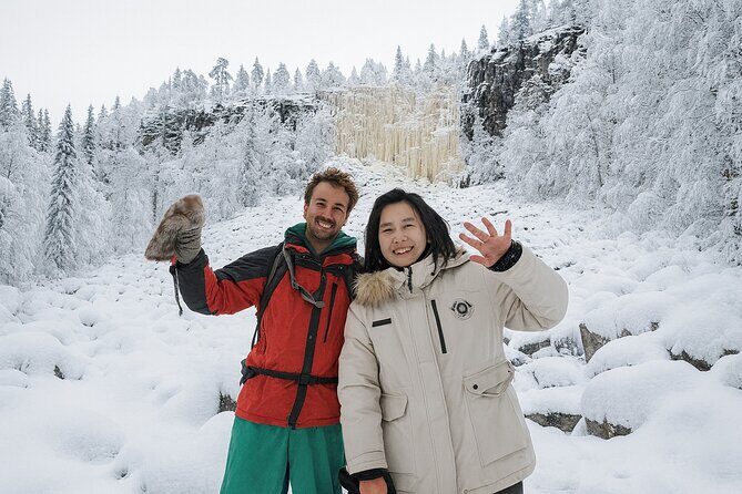 Rovaniemi: Korouoma Frozen Waterfalls Hike with Hot BBQ Lunch - Key Points