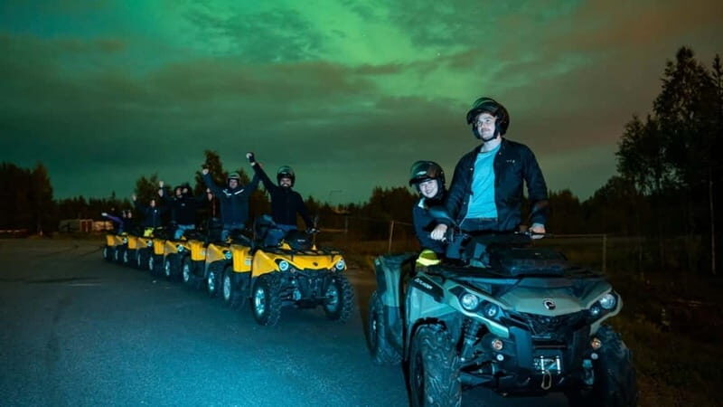 Rovaniemi: Northern Lights Quad Bike Tour - Key Points