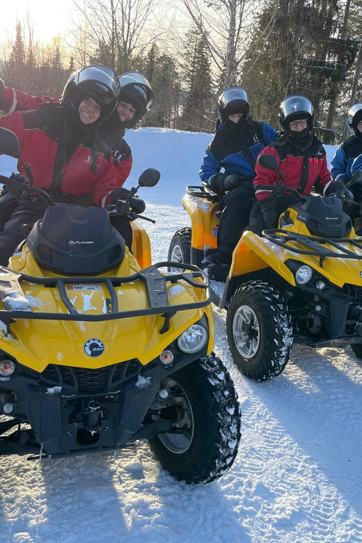 Rovaniemi: Quad Bike Ride and Ice Fishing - Who Will Love This Tour?