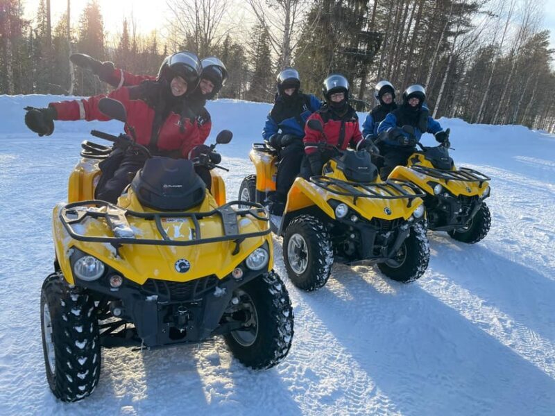 Rovaniemi: Quad Bike Ride and Ice Fishing - FAQ