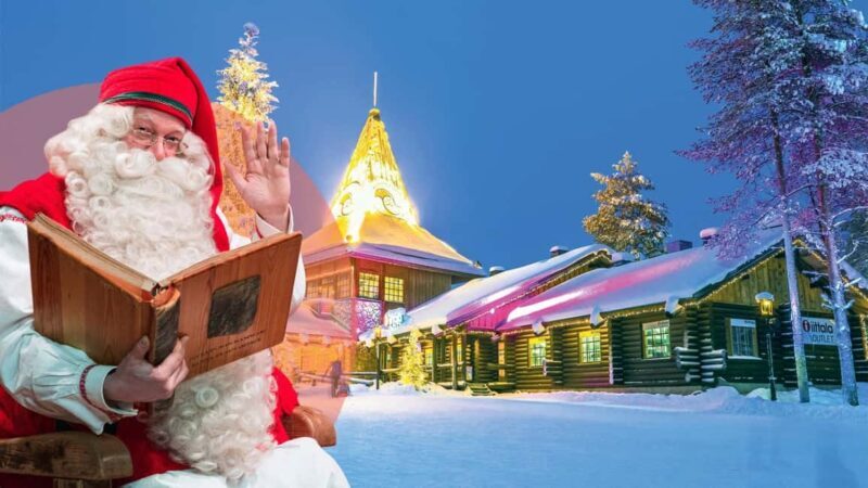 Rovaniemi: Santa Claus Village + Husky & Reindeer Sled Ride - The Sum Up
