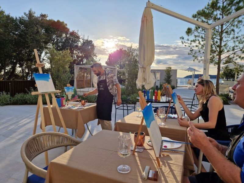 Rovinj: Artafera painting workshops - Paint, wine & more - What to Expect from the Rovinj Painting Workshop
