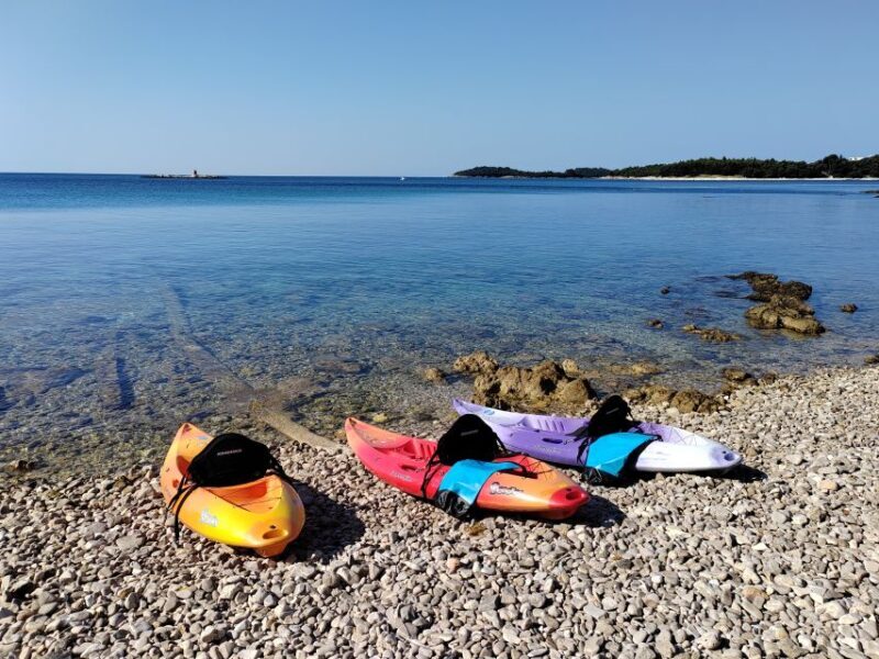 Rovinj: Golden Cape Desert Islands Kayak & Snorkeling Tour - The Route and What to Expect