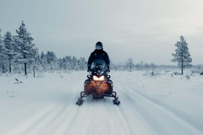 Ruka: Scenery Snowmobile Safari - An Entry Point into Winter Wonderland