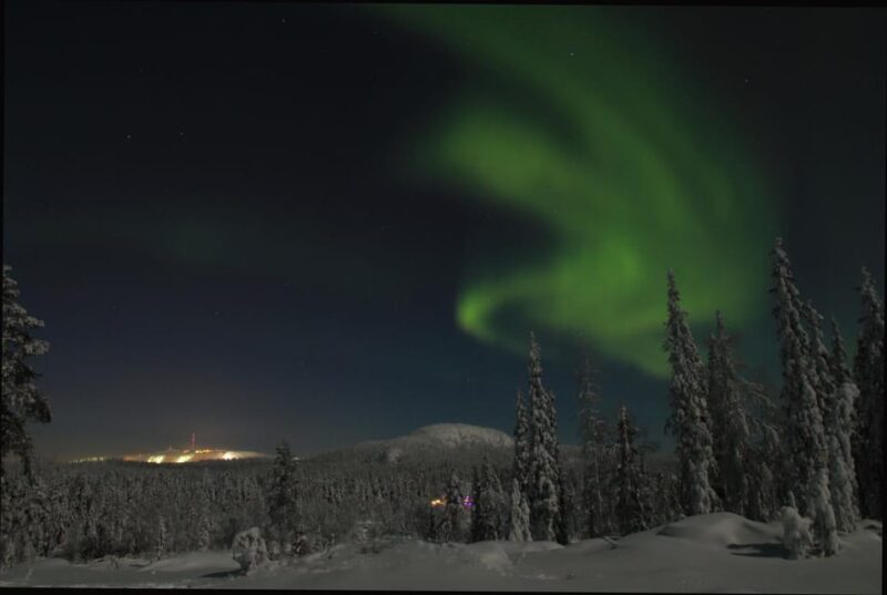 Ruka: Searching for the northern lights with snowshoes - Key Points