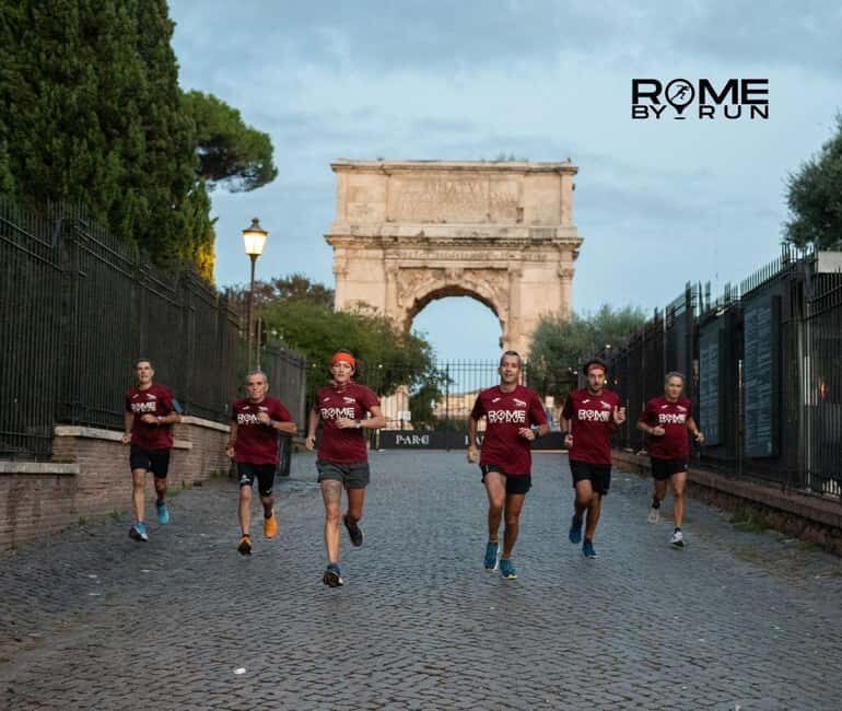 Running Tours Rome 9km [shared or private] - Key Points