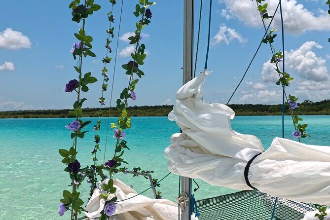 Sail 4hr in the most SECRET Spot of Bacalar and Beach Club. - Exploring the Secret of Bacalar: A 4-Hour Private Sailing Tour  