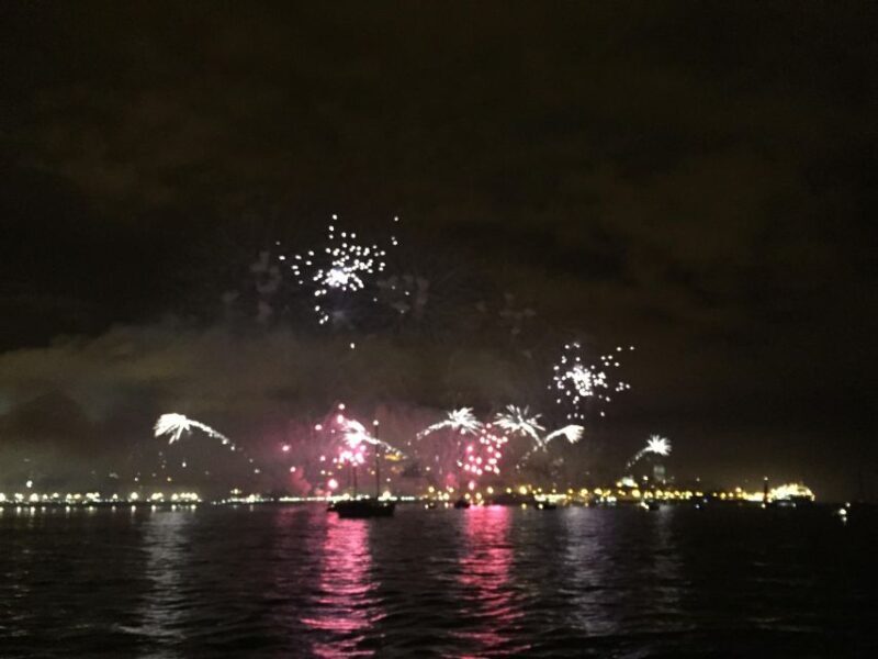 Sail into 2026: Lisbon Fireworks from the River - Key Points