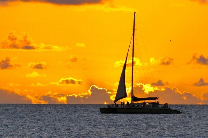 Sailing catamaran at Sunset of 2 hours Duration - Key Points
