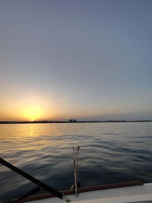 Sailing with sunset and swim in the sea - The Value of the Experience