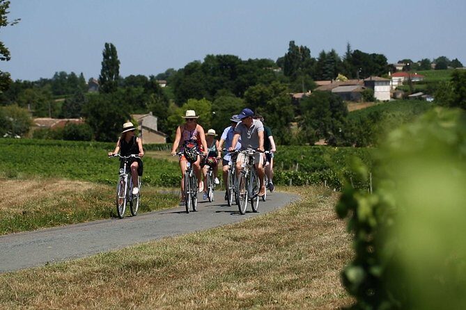 Saint-Emilion Small-Group Electric Bike Wine Tour Tastings & Lunch from Bordeaux - The Sum Up