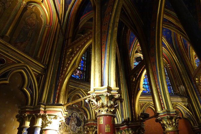 Sainte Chapelle 1h Guided Tour with entrance ticket - Eng / Esp - Key Points