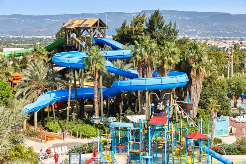 Salou: Caribe Aquatic & Night Entry to PortAventura Park - Transitioning into the Night at PortAventura Park