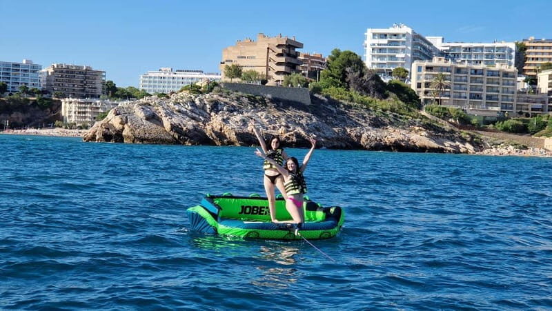 Salou: Private Inflatable Water Sofa Ride - Key Points