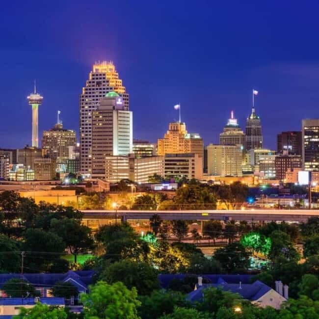 San Antonio: City Lights Night Tour by Trolley - The Landmarks and Sights  