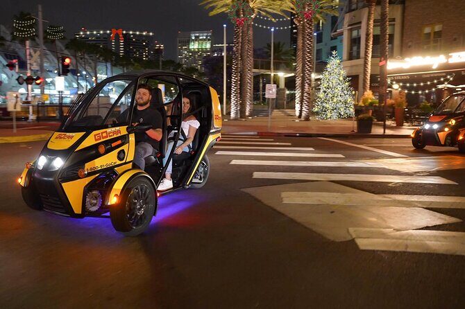 San Diego Holiday Lights Talking GoCar Tour - Key Points