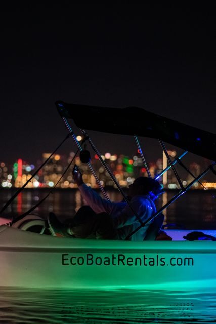 San Diego: Night Date Glow Pedal Boat with Downtown Views - Frequently Asked Questions