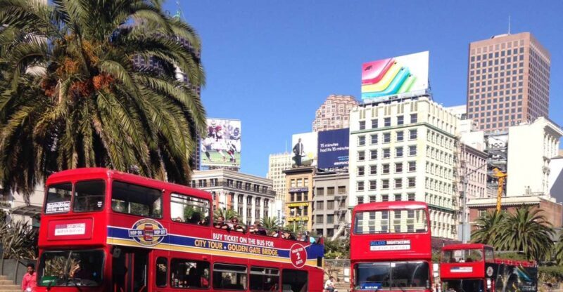 San Francisco: Hop-On Hop-Off Deluxe Bus Tour with 20 Stops - FAQ
