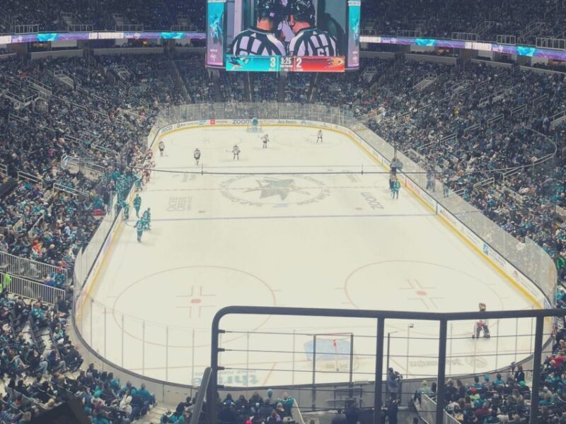 San Jose: San Jose Sharks Ice Hockey Game Ticket - The Venue: SAP Center – Heart of Sharks Hockey