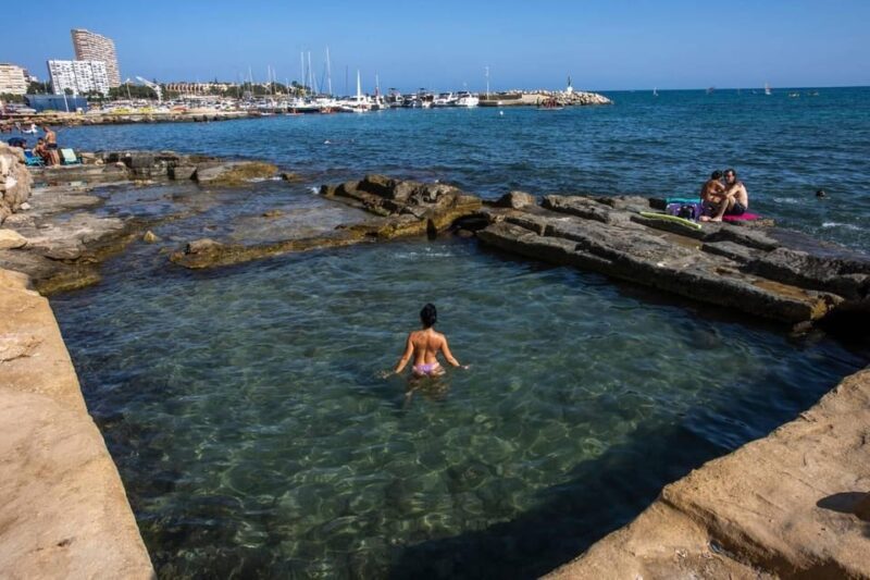 San Juan Beach, Cabo Huertas Alicante: Rental Bike & snorkel - Key Points