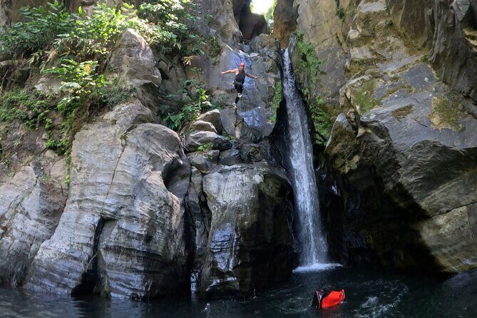 San Miguel : Level 2 Canyoning in Salto do Cabrito, Azores - The Waterfalls: Scenic Highlights and Thrilling Descents
