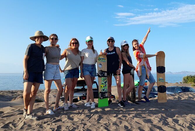 Sandboarding in the Mogote Dunes in Mexico - Scenic Beauty and Natural Environment