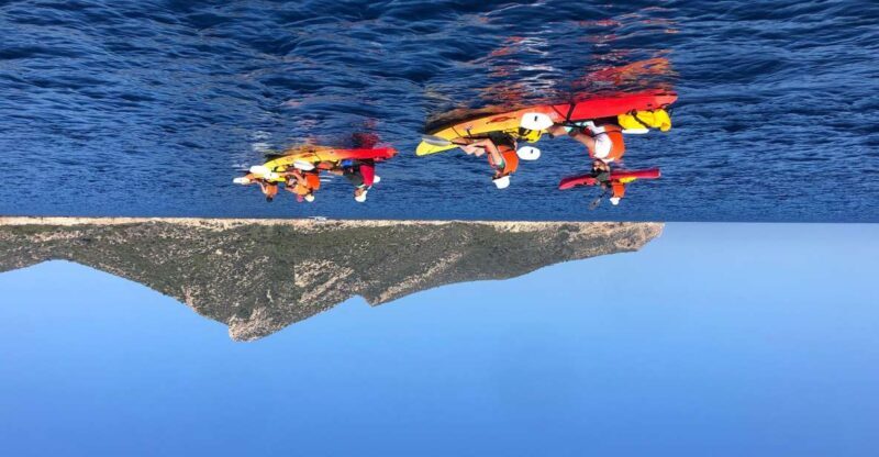 Sant Elm: Guided kayak tour to the island Dragonera - The Experience of the Guides and Group Size