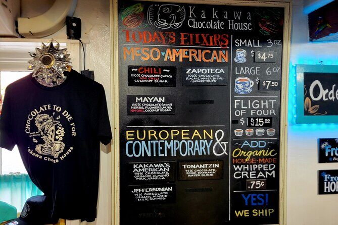 Santa Fe Chocolate Tasting and History Exploration Tour - An In-Depth Look at the Santa Fe Chocolate Tour