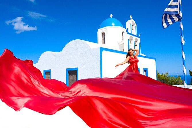 Santorini 2h Private Flying Dress Photoshoot with Transportation - Final Thoughts