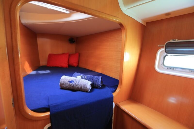 Santorini: 7-Hour Private Catamaran Cruise with Food & Drink - FAQs