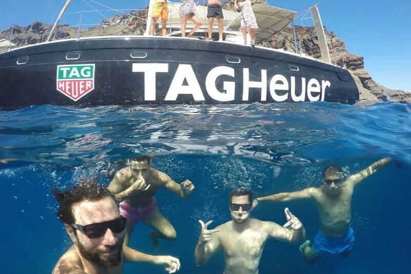 Santorini: Adventurous Catamaran Experience with Snorkeling - An In-Depth Look at the Santorini Catamaran Cruise