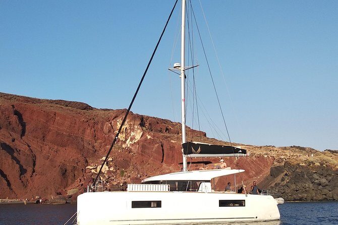 Santorini All-inclusive Private Catamaran Cruise - Key Points