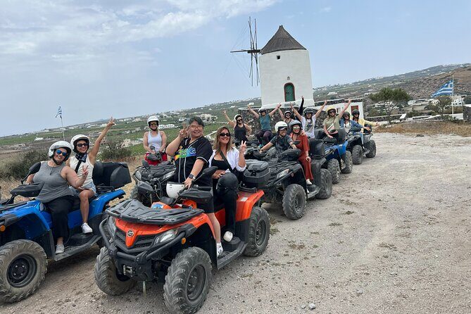 Santorini ATV-Quad Experience: Off-Road Adventure & Hotel Pickup - FAQ