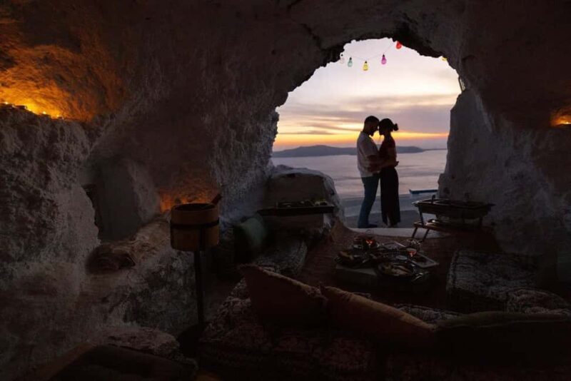 Santorini: Caldera Cave Hike and Dinner - Key Points
