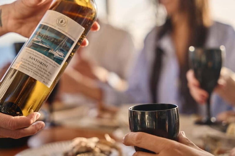 Santorini: Caldera Classic Catamaran Cruise w/ Meal & Drinks - Key Points