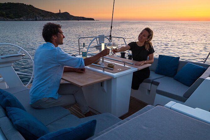 Santorini: Caldera Private Sailing Boat Cruise with Beneteau Oceanis 46.1 - The Sum Up