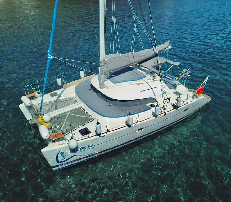 Santorini: Catamaran Cruise with Food and Drinks - Frequently Asked Questions