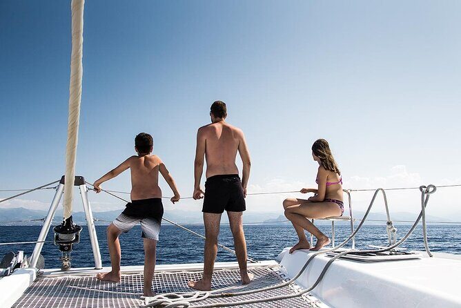Santorini Catamaran Cruise: with Lunch, BBQ, Open Bar, Transfers - Who Would Love This Tour?